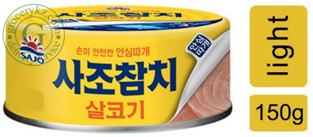 Sajo canned tuna, light, 150 g